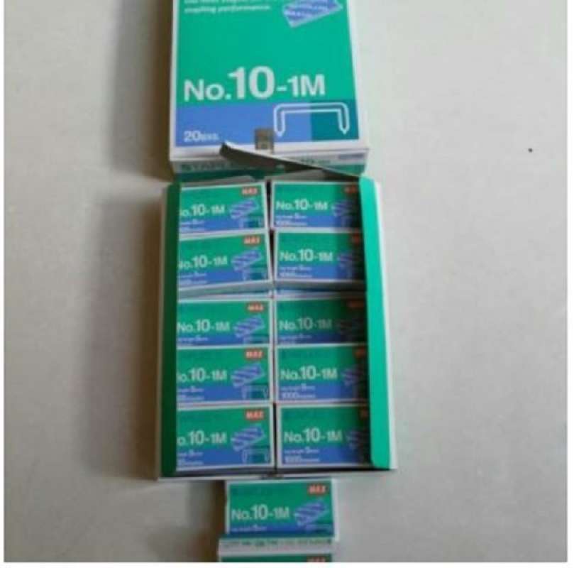 Jual Isi Staples Kecil No. 10-1m Max / Isi Stapler Kecil Hd 10 Max Atk ...