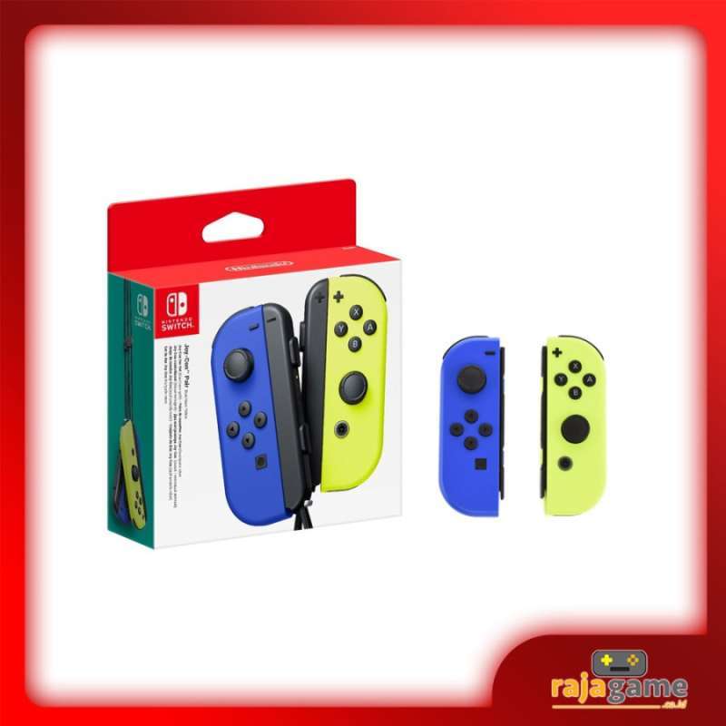 Promo Joycon Controller Nintendo Switch Blue Yellow Diskon 10% di ...
