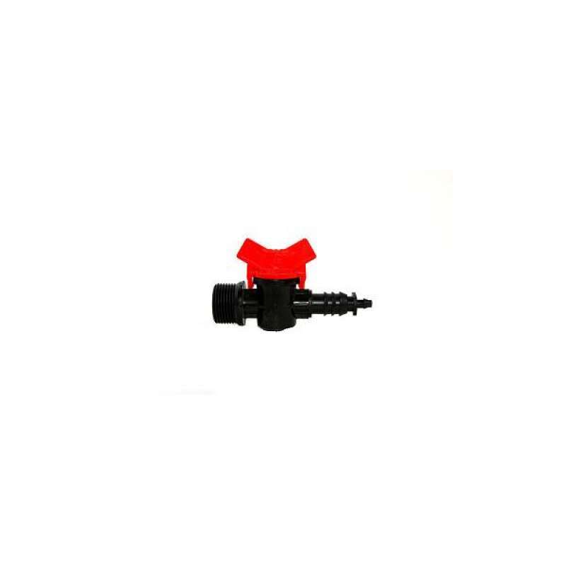 Jual 6mm to 1/2 external tooth switch connector (ball valve) 3 into di ...