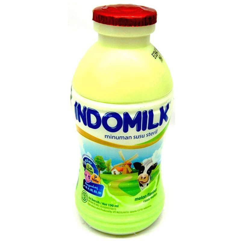 Jual Indomilk Liquid Melon Botol 190Ml di Seller Hypermart Batu Raja ...