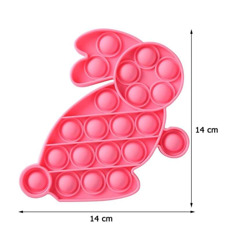Jual Push Pop Bubble Sensory Toys Rabbit Shape Autism Special Needs ...