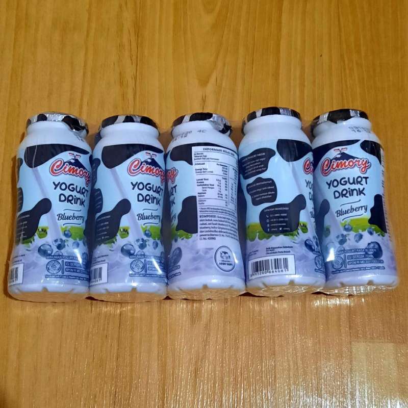 Jual CIMORY Yogurt Drink Rasa Blueberry 70 ml [1 pack/isi 5 botol] di Seller Famili Toko ...