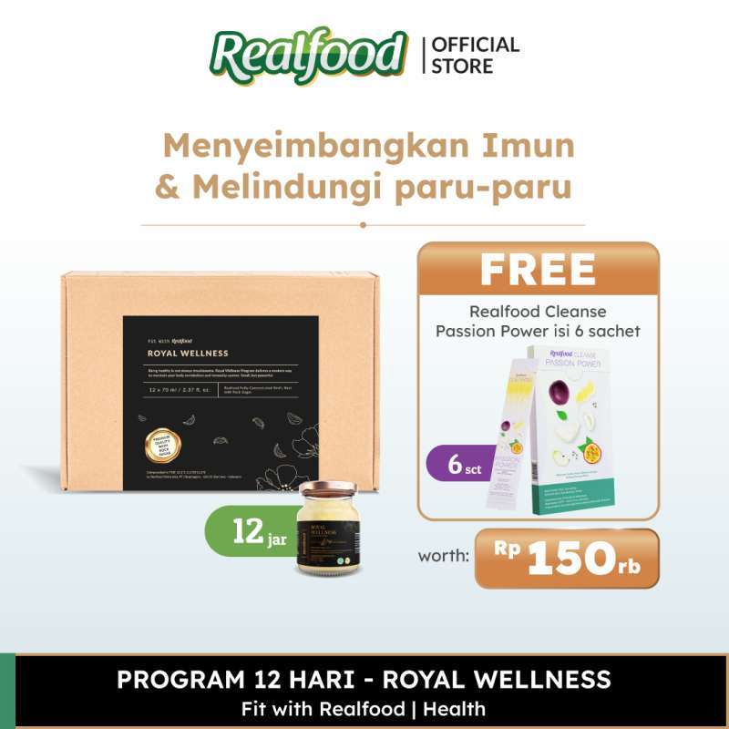 Jual Fs - Realfood Royal Wellness Minuman Sarang Burung Walet + Immune ...