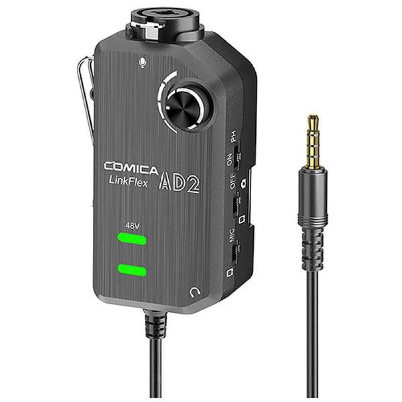 Jual (COMICA)COMICA AD2 Phone / Camera Audio Preamp Adapter di Seller ...