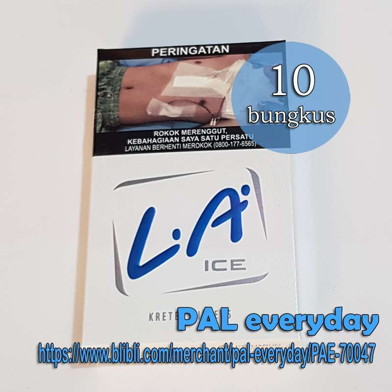 Jual rokok LA ICE 16 [1 slop / 10 bungkus @ 16 batang] / Djarum biru ...