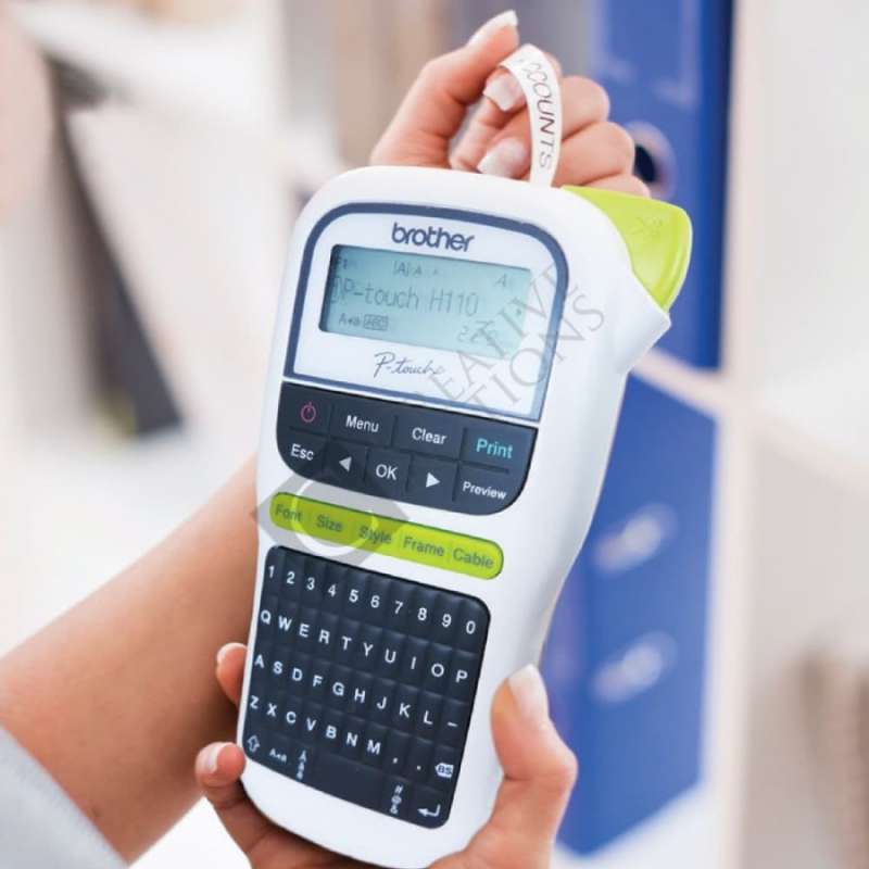Jual Brother Label Printer Pt-h110 Label Maker Original Garansi Resmi 3 ...