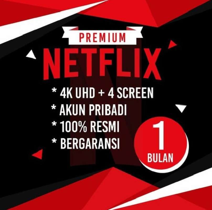 Promo Netflix Premium 1 bulan ULTRA HD ANTI HOLD Diskon 48% di Seller Griya Bayi - Mangli, Kab ...