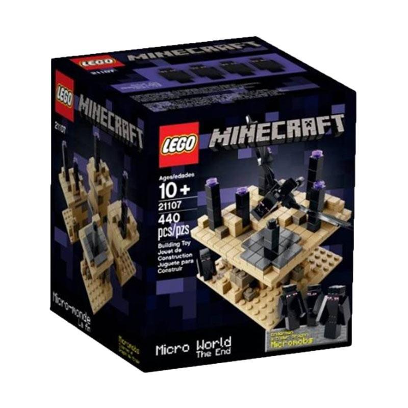 Jual LEGO Minecraft Micro World The End 21107 Mainan Blok dan Puzzle ...