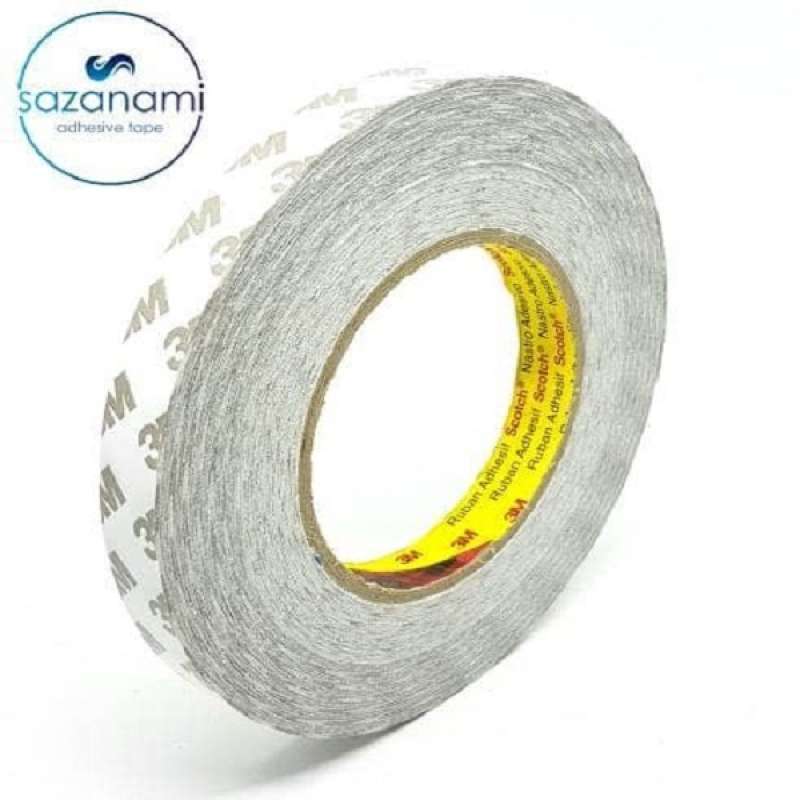 Jual Double Tape Kertas 3m 12mm x 50meter di Seller Sazanami Tape ...