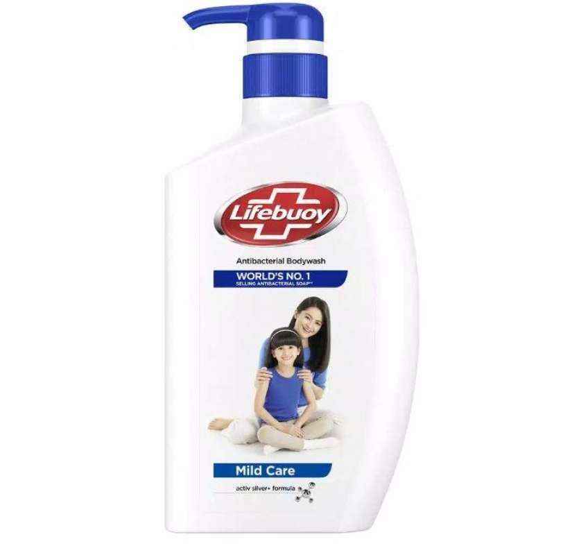 Jual LIFEBUOY Anti Bacterial Bodywash Mild Care Pump [500 mL] di Seller ...