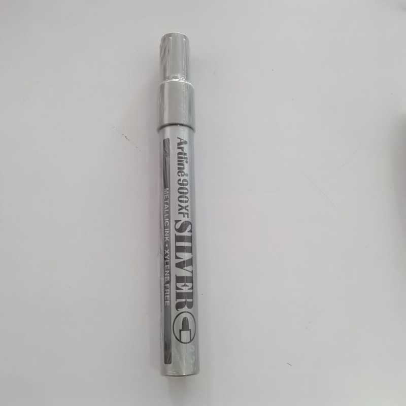 Jual Spidol Silver Artline Permanent 2.3 Mm / Artline Silver Marker ...
