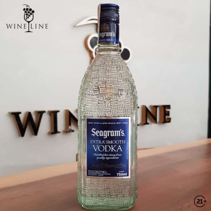 Jual Seagram's Extra Smooth Vodka [750ml] di Seller WINE LINE OFFICIAL ...