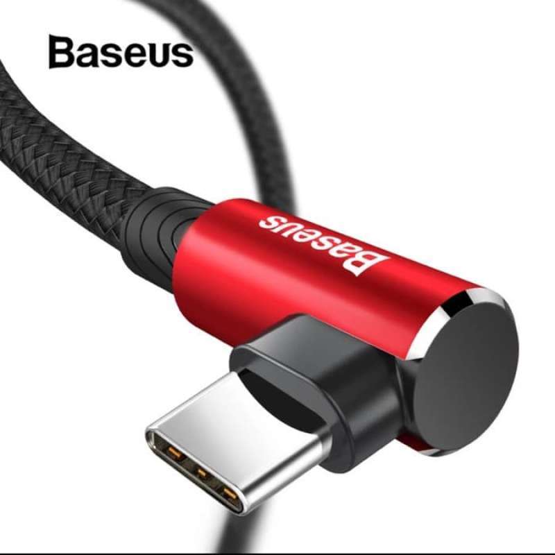 Jual BASEUS USB TYPE C CABLE 90 DEGREE FOR XIAOMI REDMI NOTE 7 USB-C ...