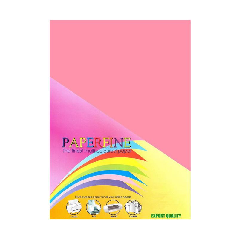 Promo Paperfine Plano Kertas HVS Warna - Cyber Pink [Muda 61x86 cm/ 500 ...