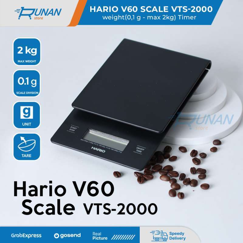 Jual Hario Coffee Scale Timer - Timbangan Digital Kopi 2 kg Kitchen ...