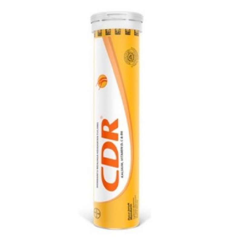 Jual CDR Rasa Jeruk Calcium D Redoxon Vit C D B6 Antioksidan Kekebalan ...