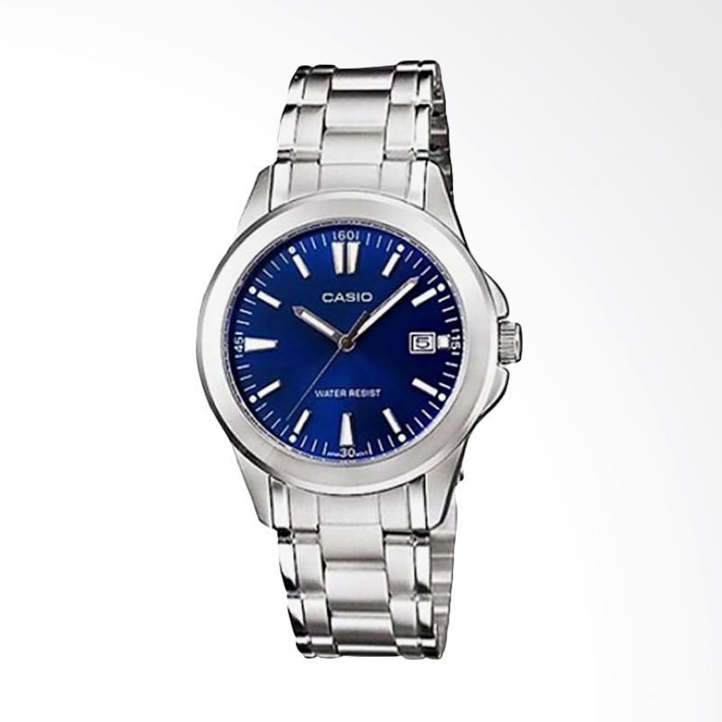 Promo Casio LTP-1215A-2A2DF Enticer Ladies Stainless Steel Jam Tangan ...