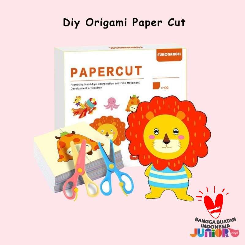 Jual Diy Origami Paper Cut / Paper Craft / Latihan Menggunting ...