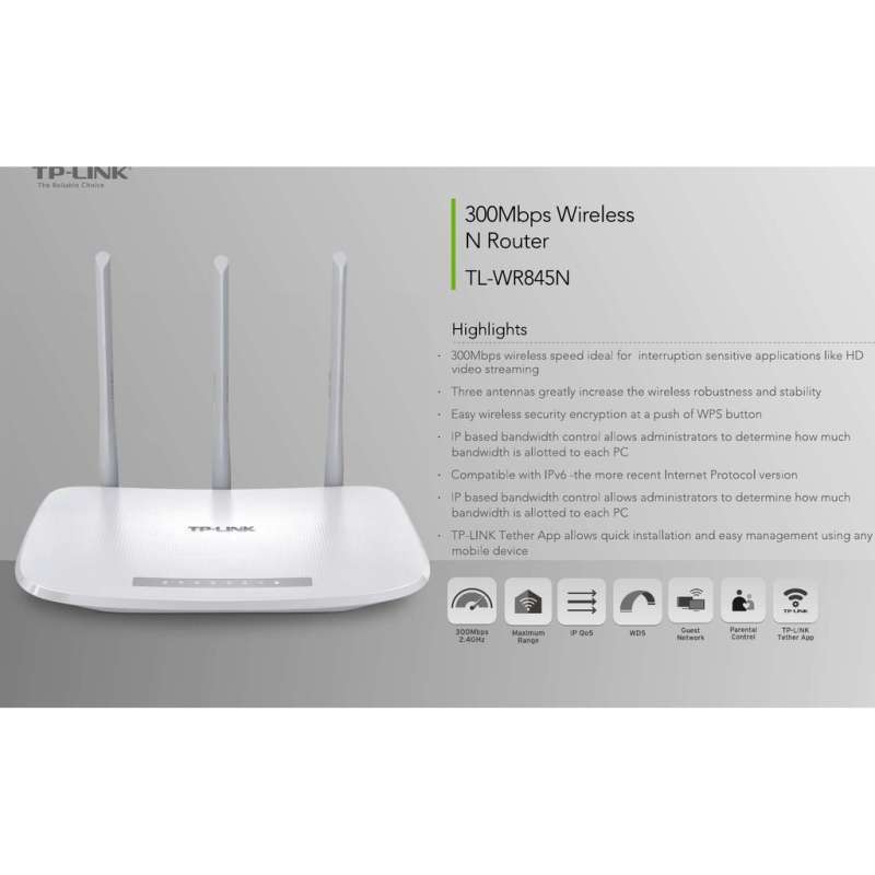 Jual Router Tp-link Tl-wr845n Di Seller Irama Mas Digital Official ...