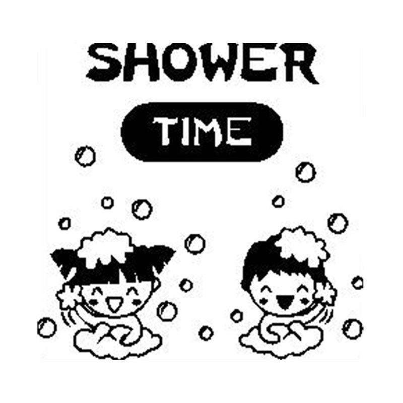 Jual Epinidithouse Shower Time Cewe Cowo Dekorasi Dinding Toilet Kamar ...