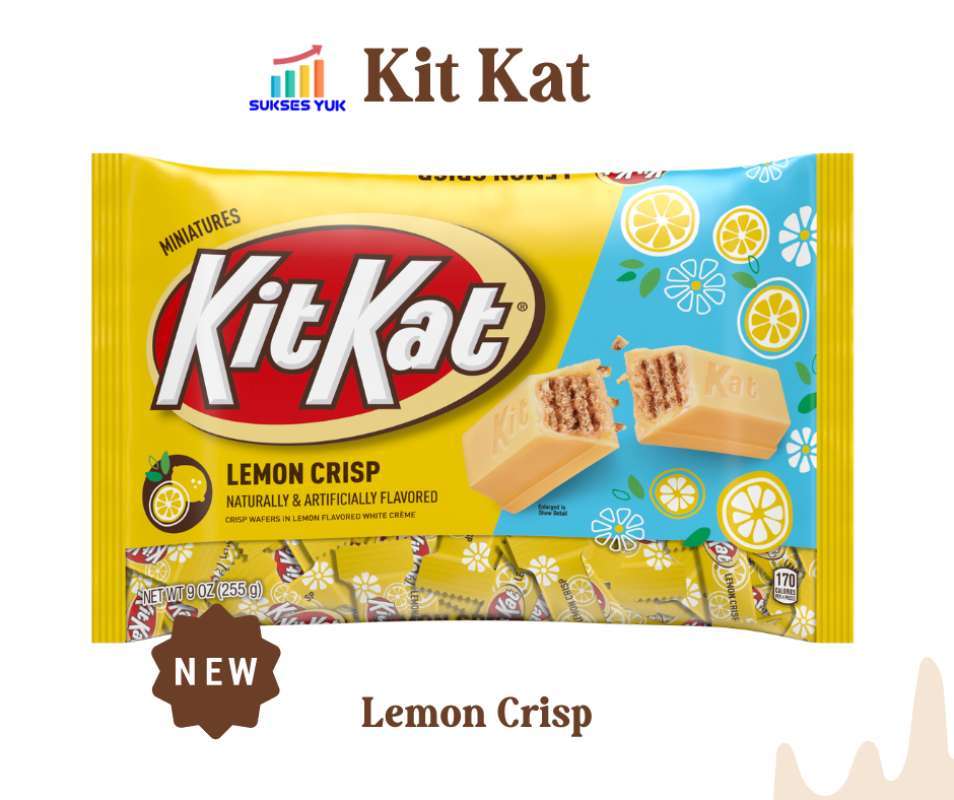 Jual Kit Kat LEMON CRISP Biskuit Impor di Seller Mom Mei Cafe ...