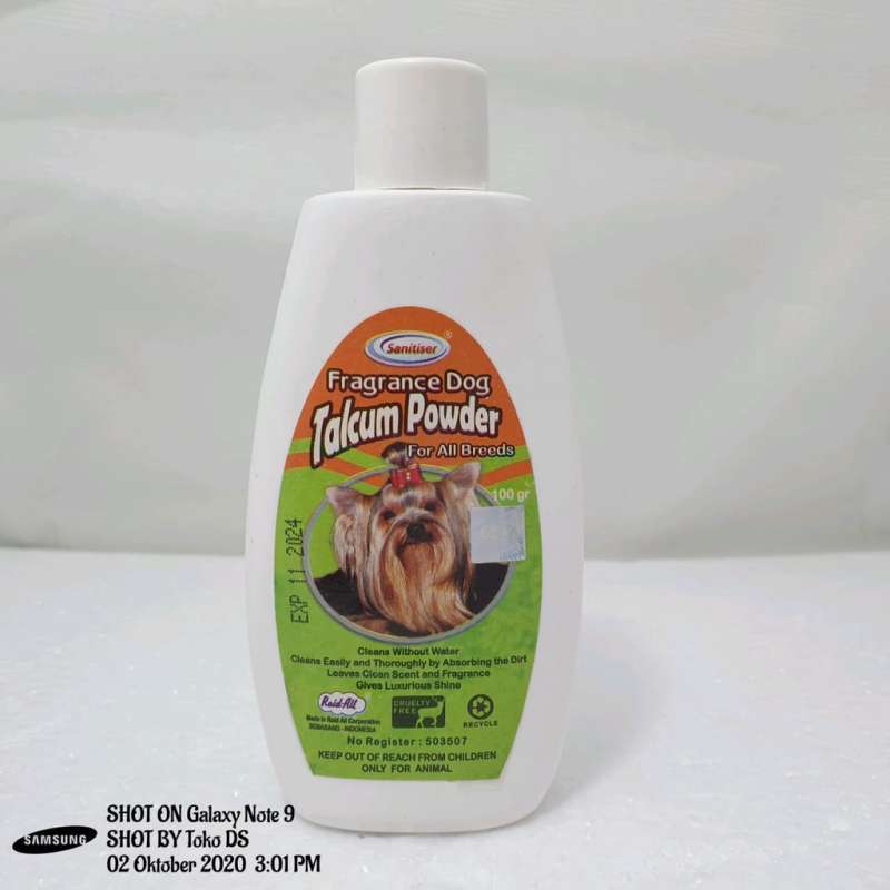 Jual Talcum Powder Dog - Bedak Anjing Bedak Kutu Anjing Jamur Sanitiser ...