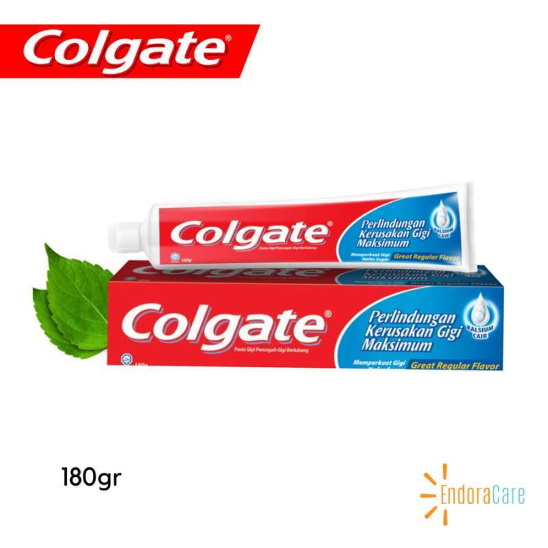 Jual Colgate Great Regular Toothpaste Dewasa [180 Gr] Di Seller Endora ...