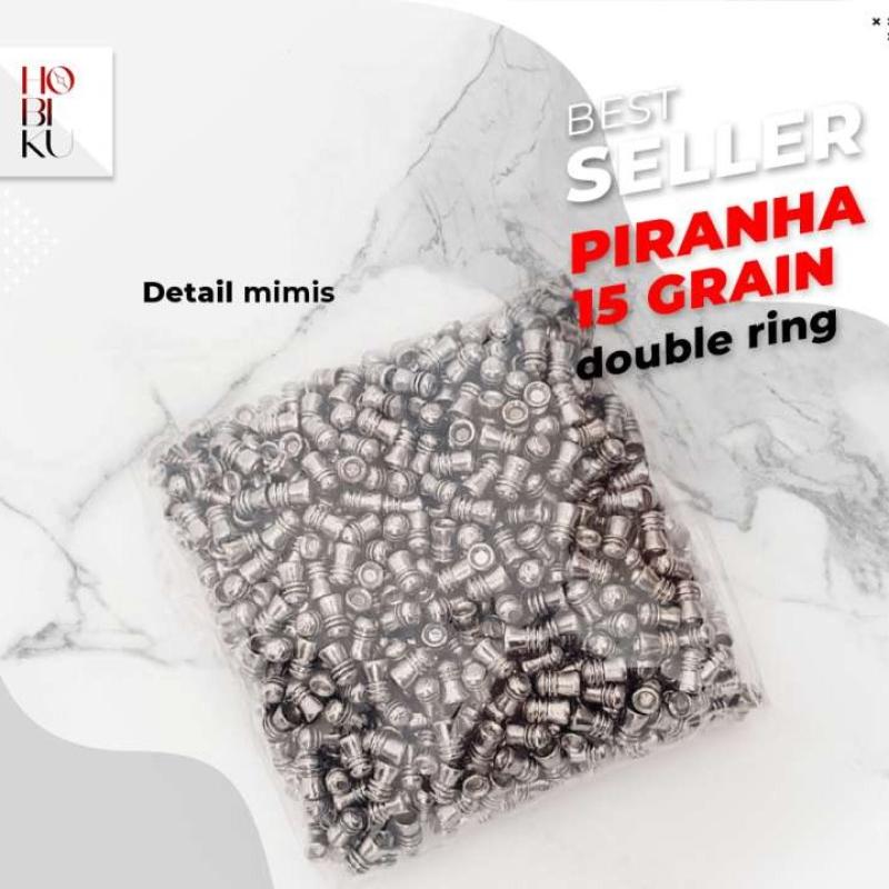 Jual Jbs Piranha Domed Double Ring 15 Grain Di Seller Hobihobiku - Made ...