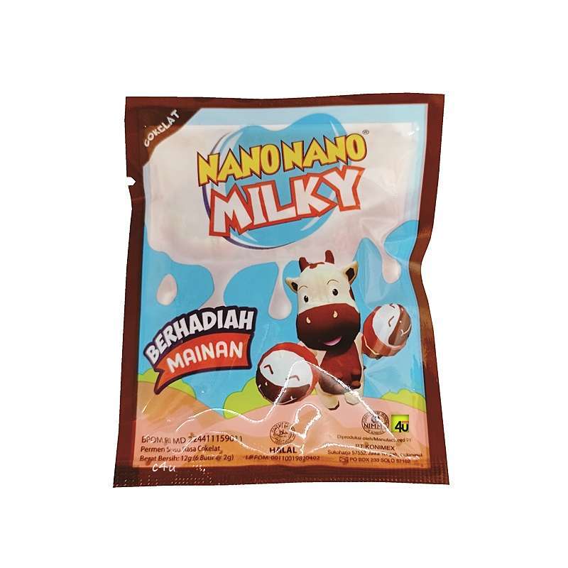 Jual Nano Nano Milky Chocolate - Permen Susu - 1 Sachet Isi 6 Butir Di ...