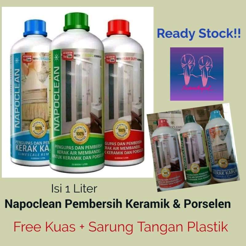 Jual Napoclean Heavy Duty Pembersih Keramik [1 Liter] Di Seller ...