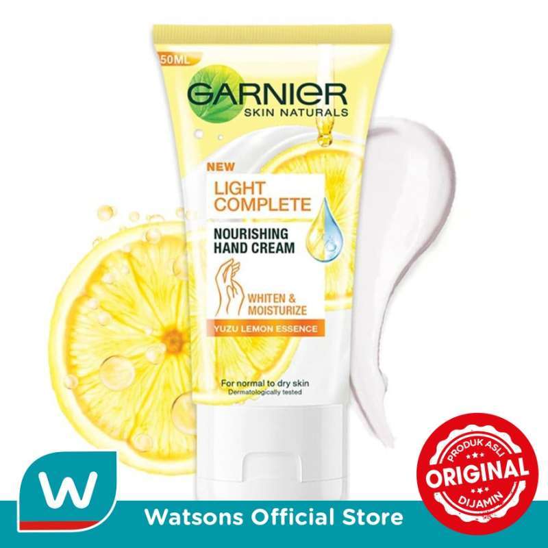 Jual Garnier Light Complete Hand Cream 50ml di Seller WATSONS ...