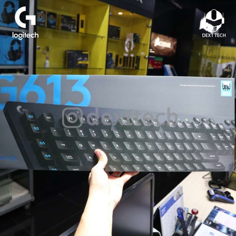 Promo Logitech - G613 Wireless Mechanical Gaming Keyboard [920-008402 ...