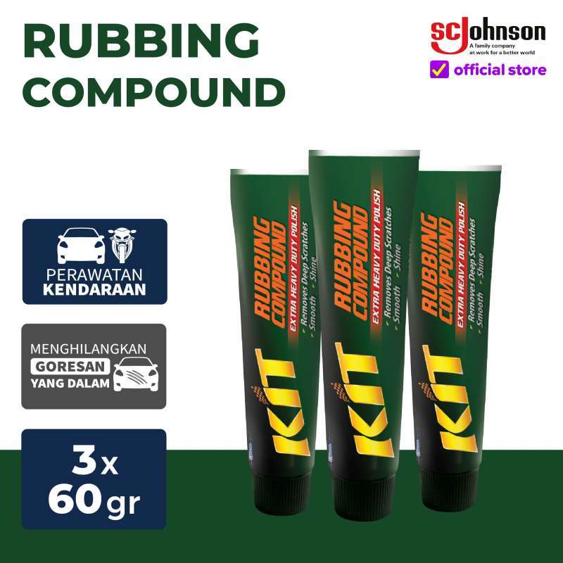 Promo Kit Rubbing Compound Triple Pack [3 Pcs/60 G] Diskon 9% Di Seller ...