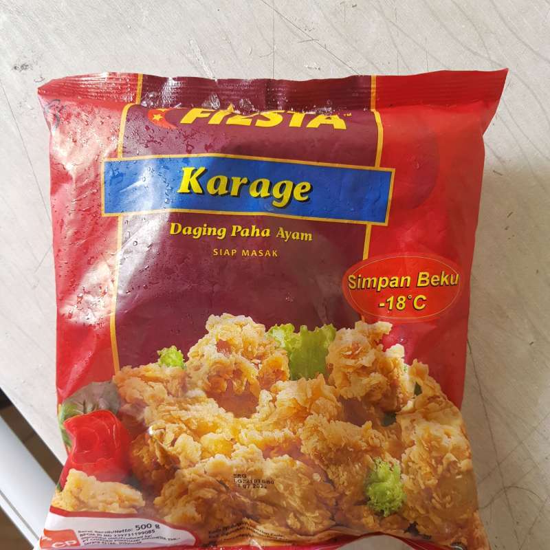 Promo Fiesta Chicken Karage Makanan Beku [500 g] Diskon 21% di Seller ...