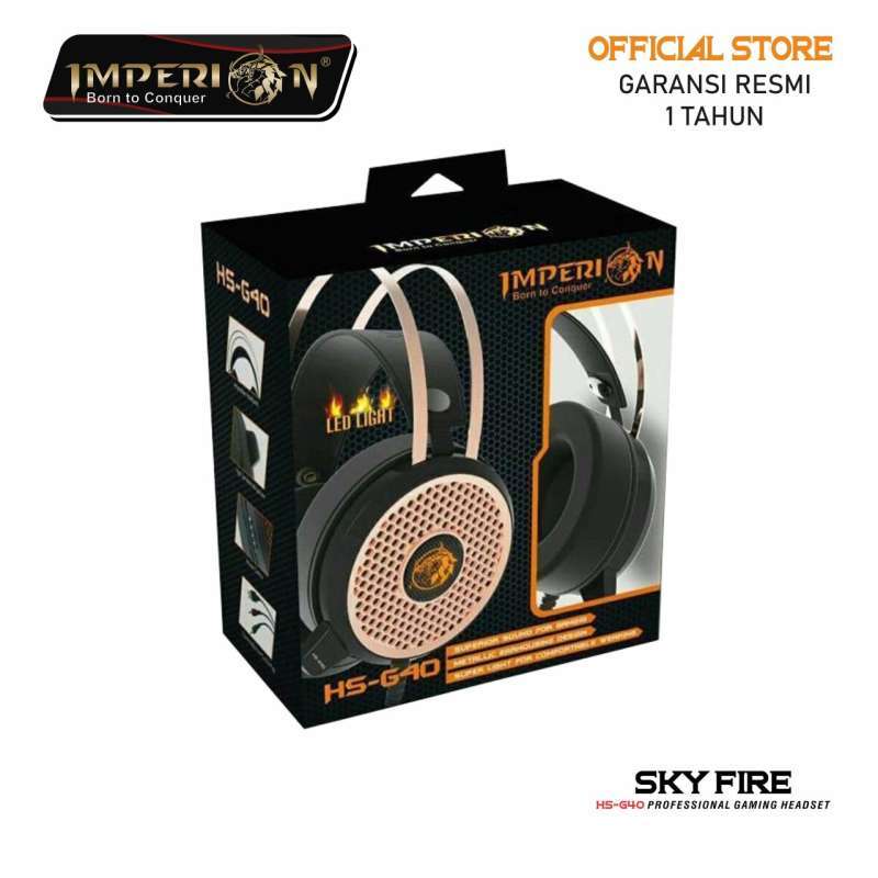 Jual Imperion Hs-g40 Sky Fire Headset Gaming Di Seller Imperion ...