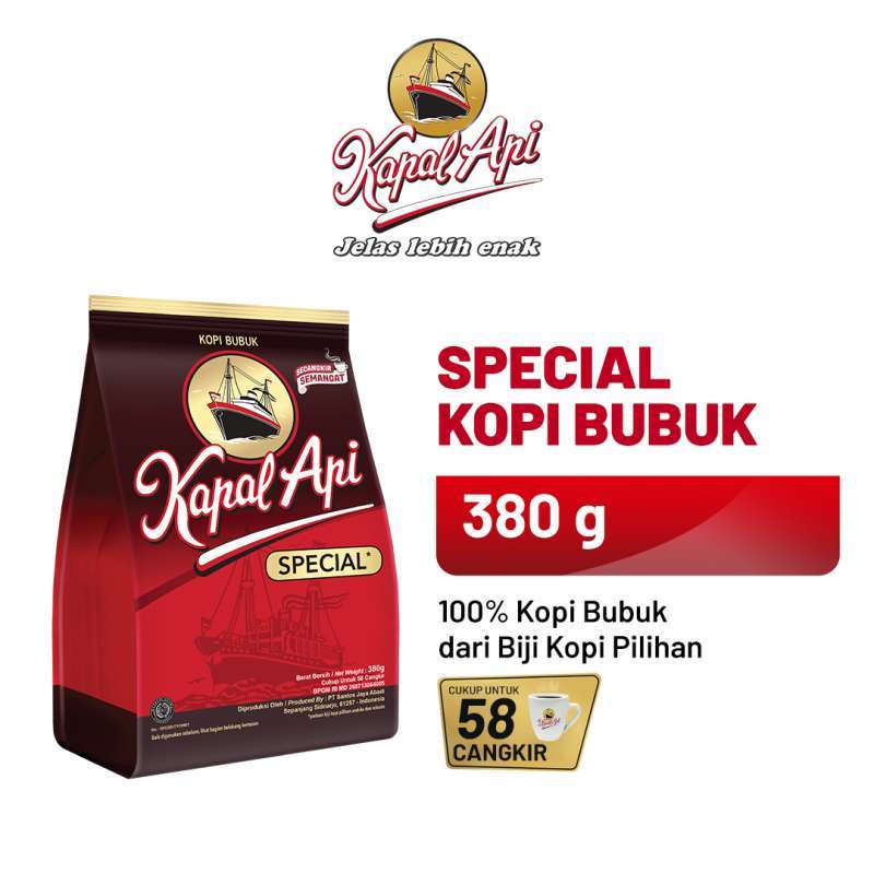 Promo KAPAL API Special Merah 380 gr Diskon 15% di Seller Kapal Api ...