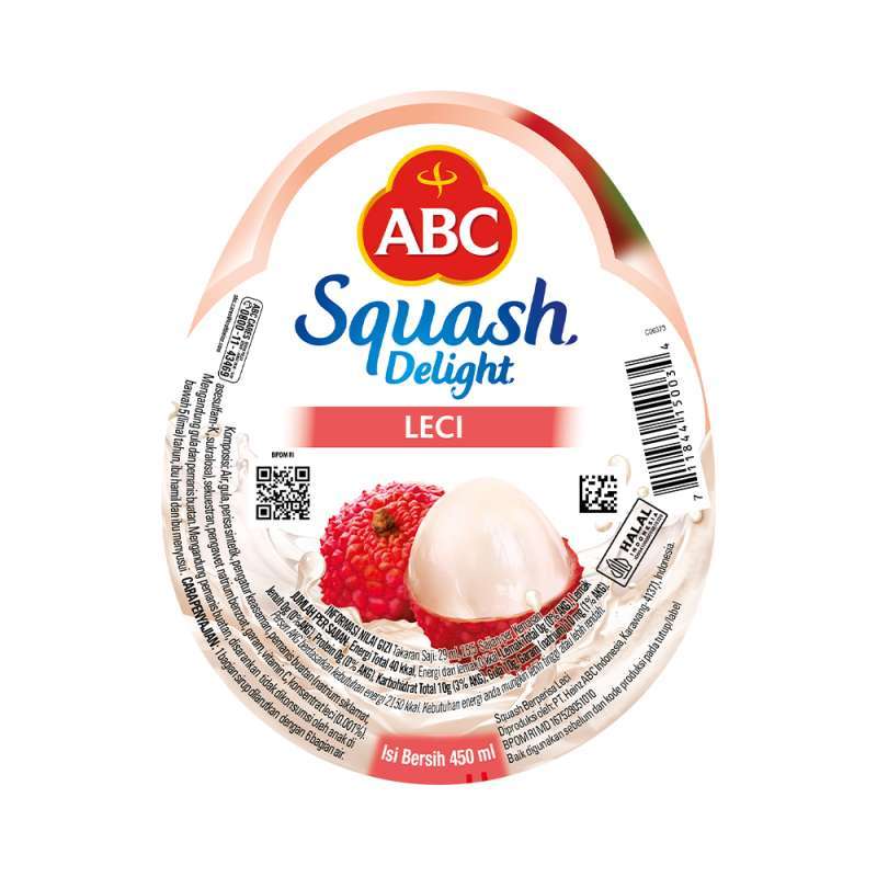 Promo Abc Sirup Squash Delight Leci 450 Ml Diskon 20% Di Seller Abc ...
