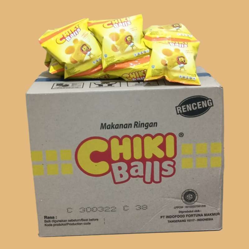 Jual Chiki Balls Cheese Snack 10gr (60 pcs/ karton) di Seller Juan Jaya ...
