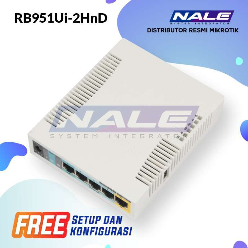 Jual Mikrotik RB951Ui-2HnD di Seller PT Nale System Integrator ...