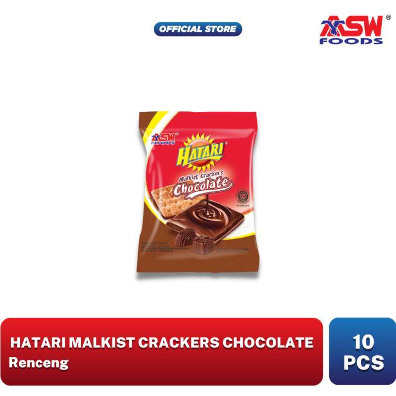 Jual hatari Malkist Crackers Chocolate Renceng 24 gram @10pcs di Seller ...