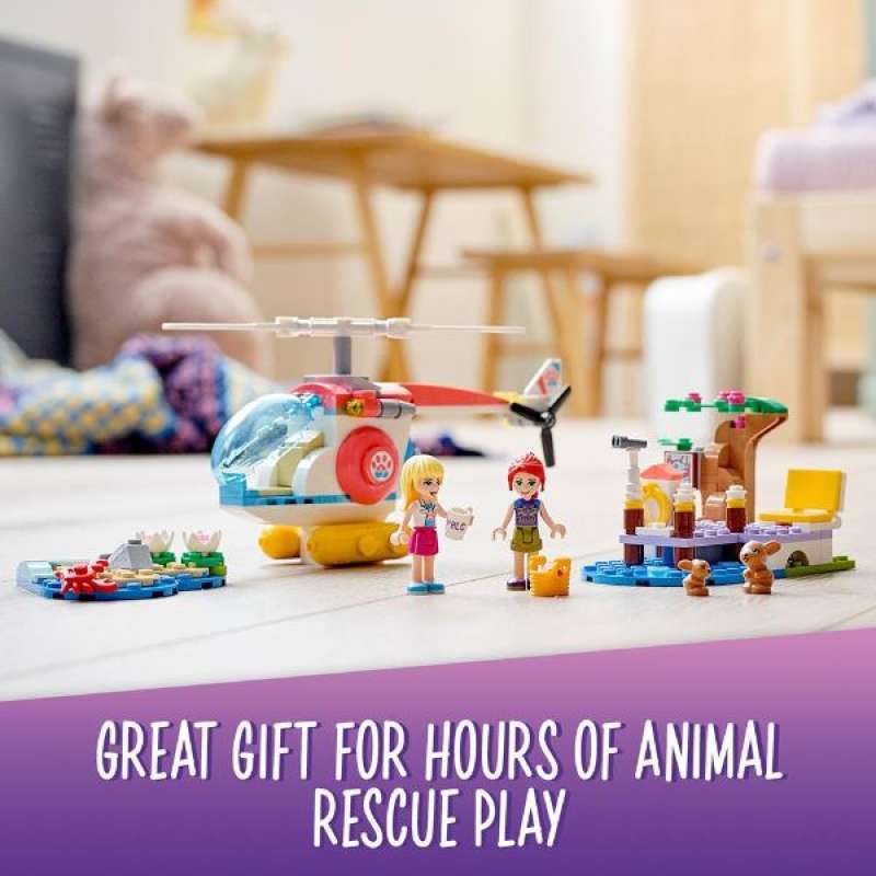 Jual Lego®️ Lego Friends 41692 Vet Clinic Rescue Helicopter (249 Pieces ...