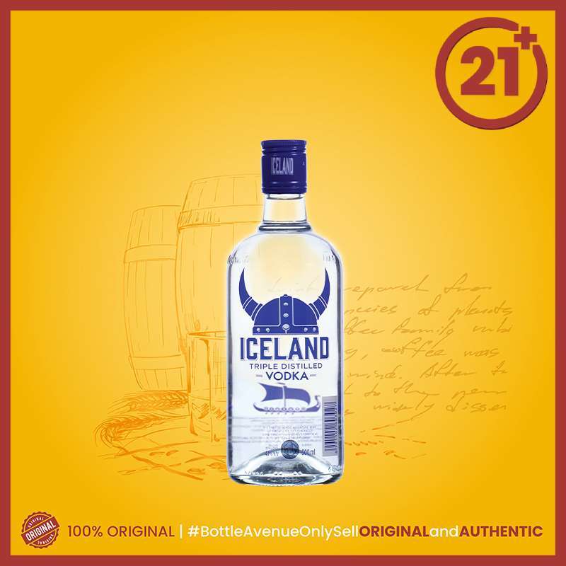 Promo Iceland Vodka Minuman Alkohol [500 Ml] Diskon 21% Di Seller ...