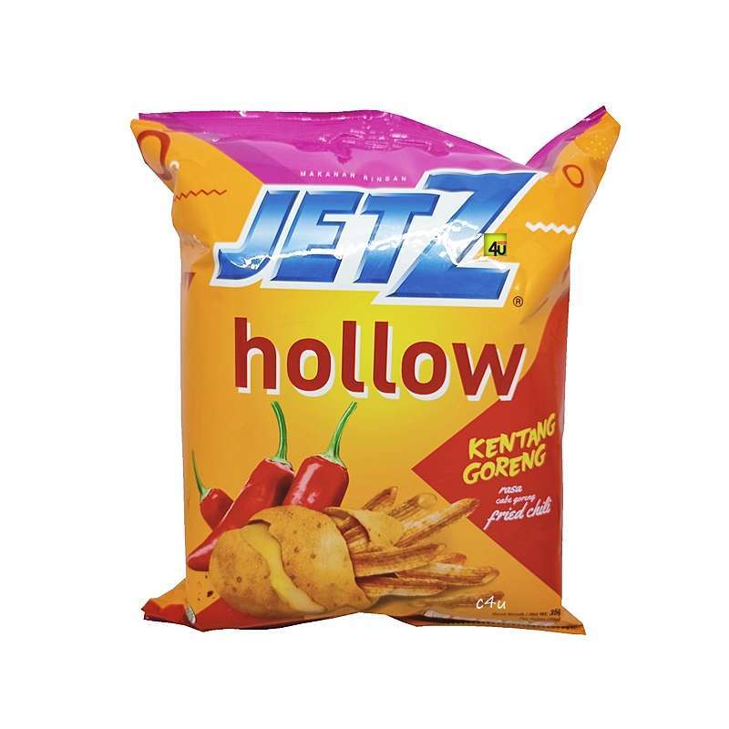 Jual JETZ HOLLOW - Snack Kentang FRIED CHILLI Pedas - 35g di Seller ...