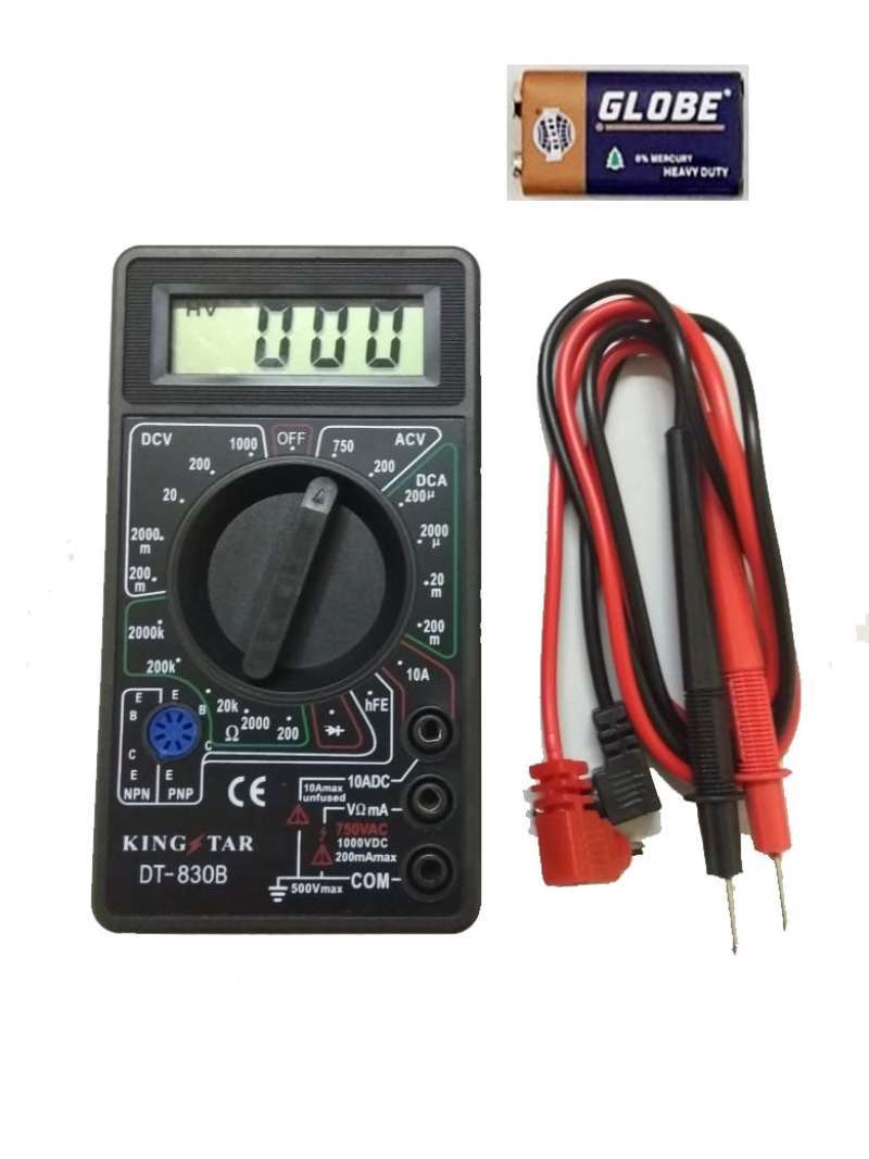 Promo Multimeter Avometer Multitester Digital DT 830B Diskon 51% di ...