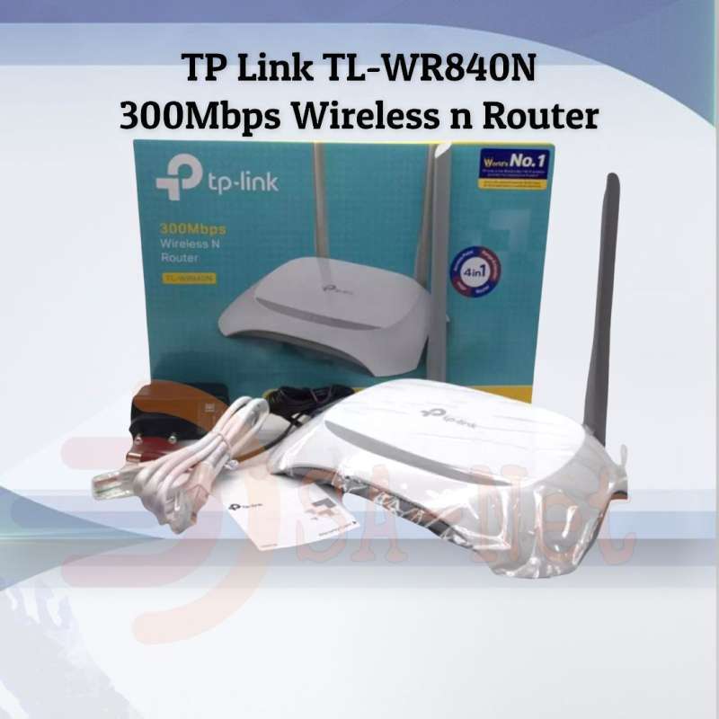 Promo TP-LINK TL-WR840N : 300MBPS TPLINK WIFI WIRELESS N ROUTER WR840 ...