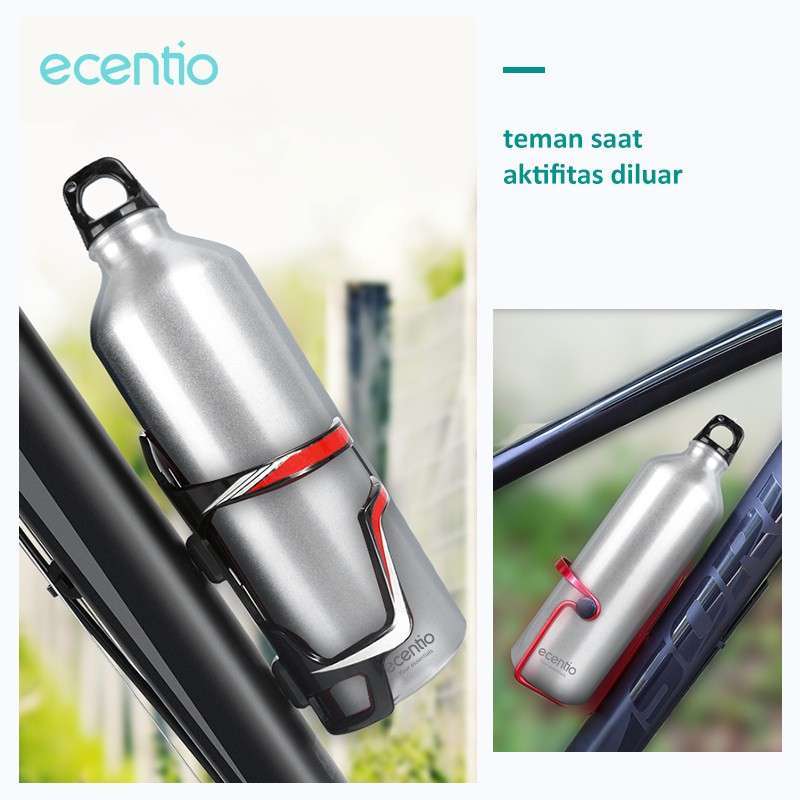 Promo Ecentio Botol Minum Sport Alumunium [ 750 ml ] Diskon 24% di ...