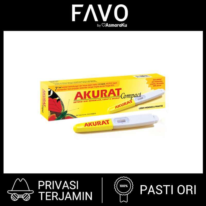 Jual Test Pack Akurat Compact Alat Uji Kehamilan Di Seller Favo.id ...