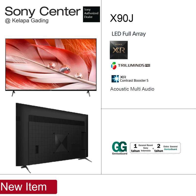 Jual Sony Center Jakarta - SONY XR-55X90J / XR 55X90J / XR55X90J / 55 inch X90J BRAVIA XR LED ...