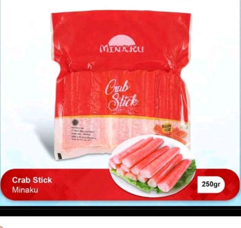 Jual Minaku Crab Stick 250gr Frozen Food Grosir di Seller Family Frozz ...