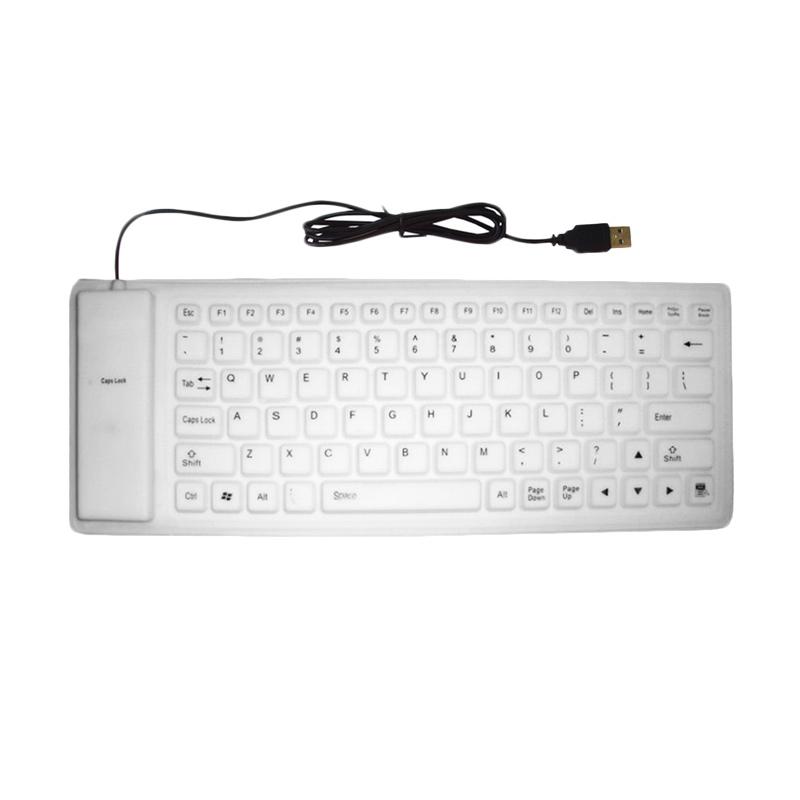Jual Universal Usb Flexible Keyboard - Putih Di Seller Maha Komputer ...